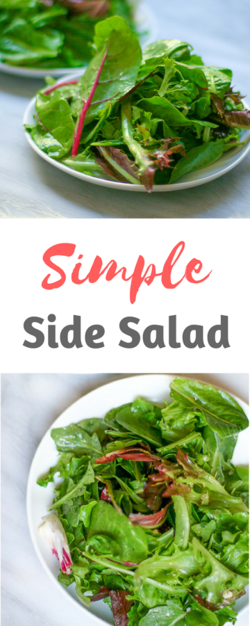 Simple Side Salad - Happily From Scratch