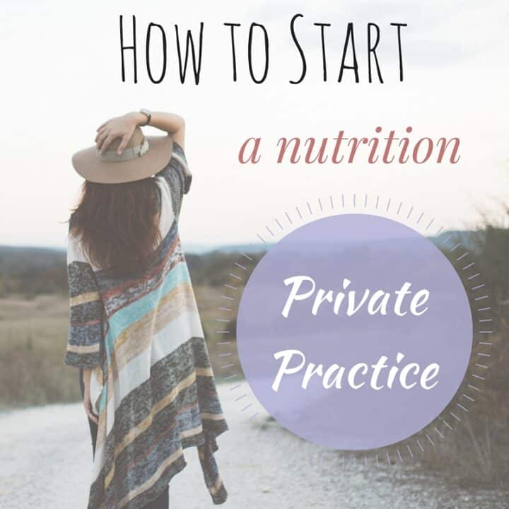 How to Start a Nutrition Private Practice- Checklist and Cost Breakdown ...